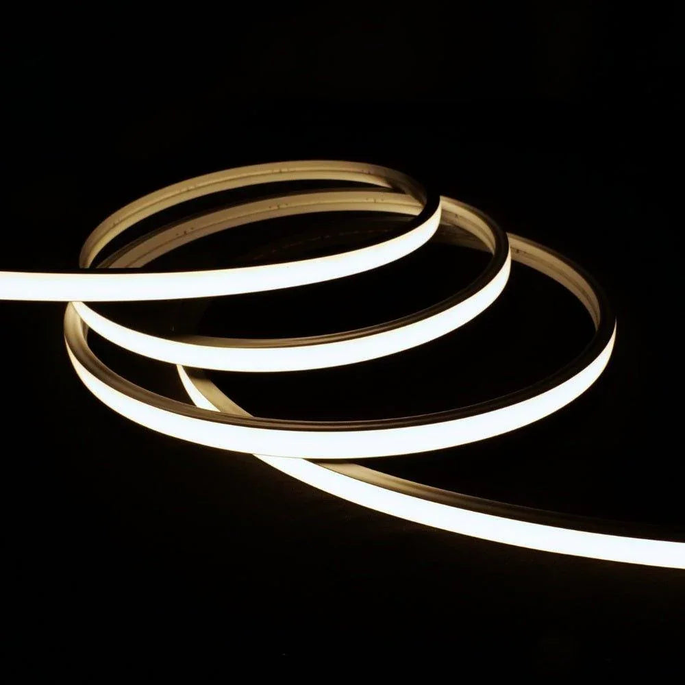Natural White Neon Flex 4000K Top Bend 24V 10x6mm IP65 280LED/m – UK ...
